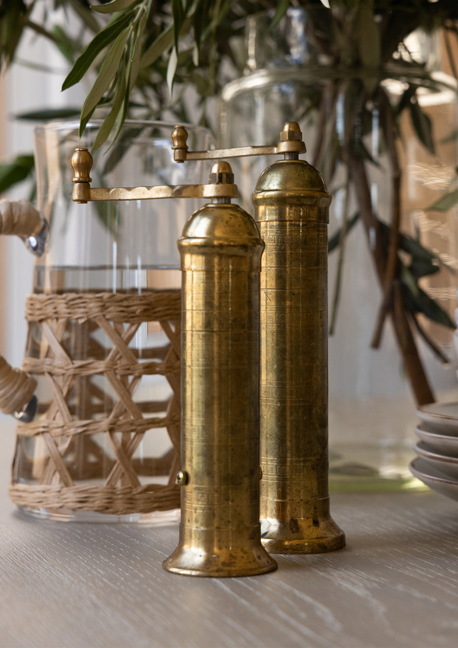 Brass Salt Mill 8" – MaisonBlonde