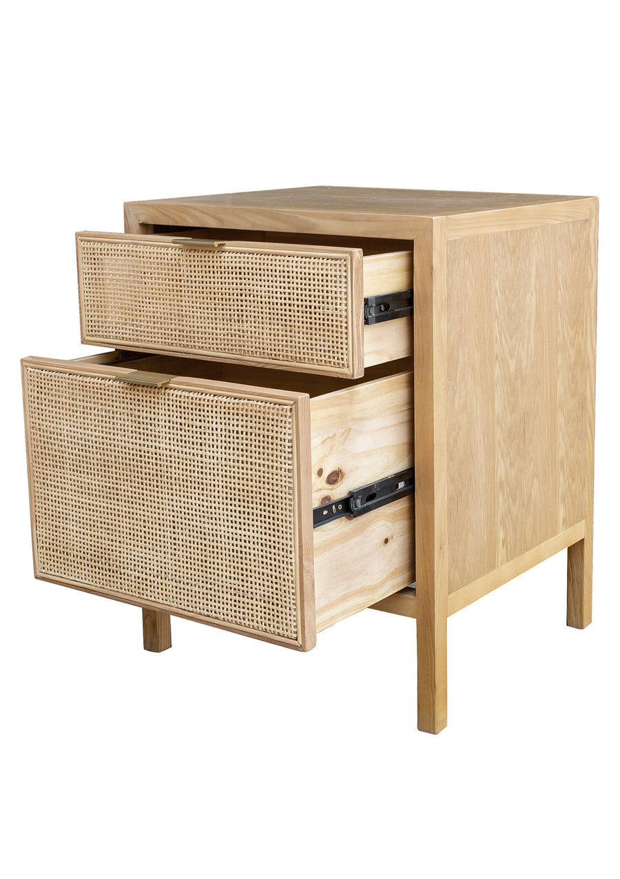 Rattan Filing Cabinet – MaisonBlonde