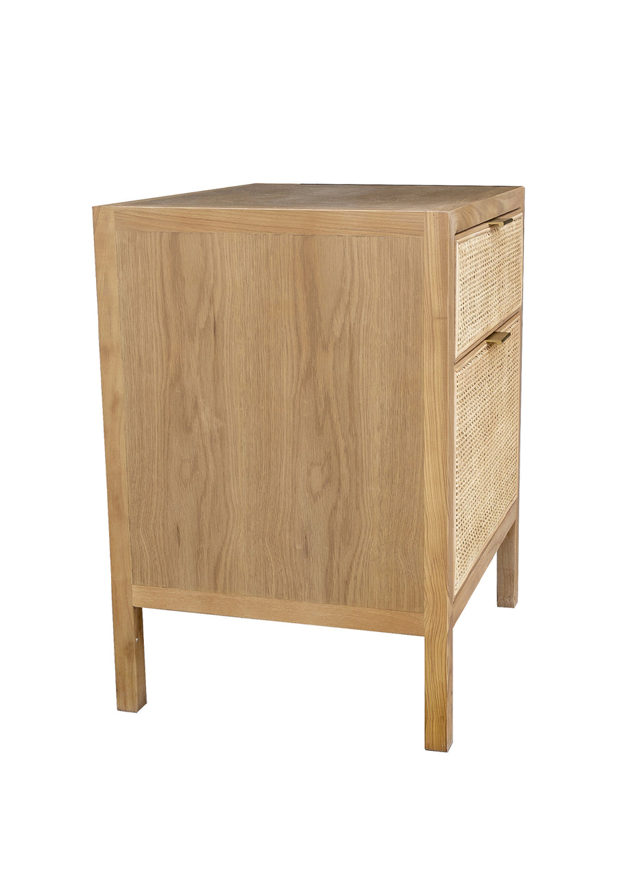 Rattan Filing Cabinet – MaisonBlonde