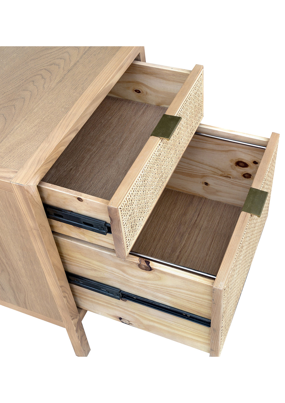 Rattan Filing Cabinet – MaisonBlonde